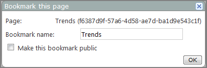 Creating Bookmarks