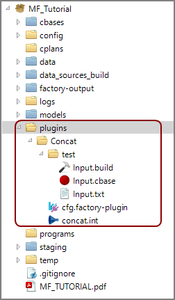 Factory Plugin Configuration File Overview