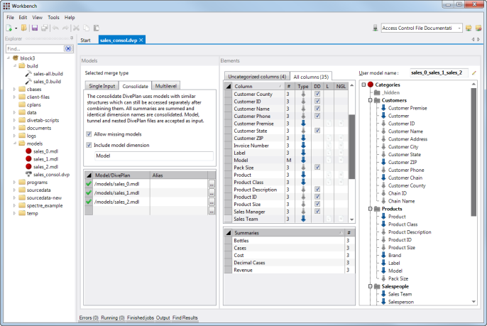 Workbench Interface Overview