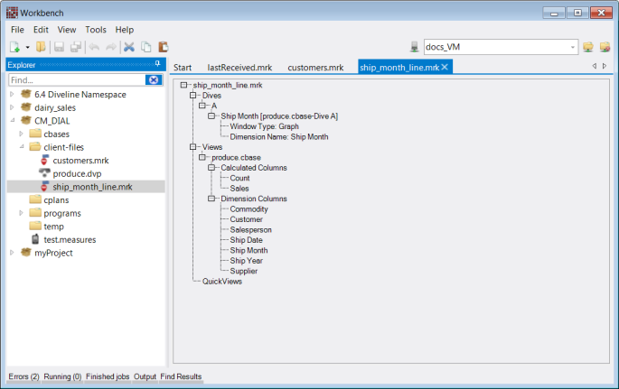 Workbench Interface Overview