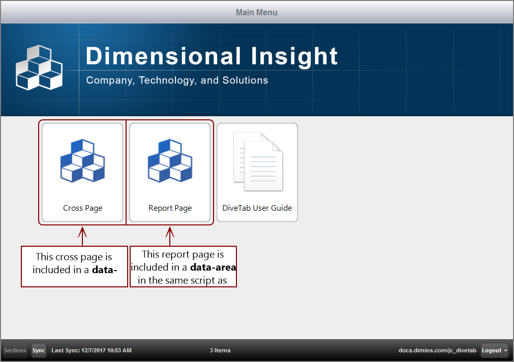 Working with Data Areas