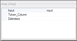VI Chop Process Object