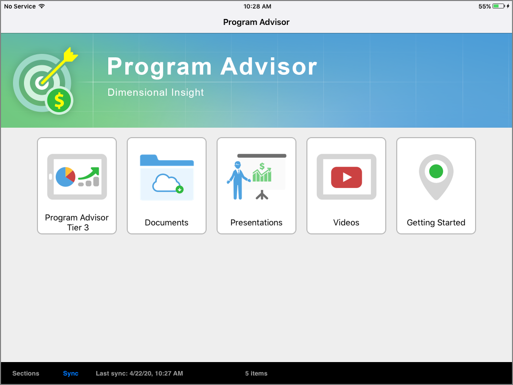 DiveTab Applications
