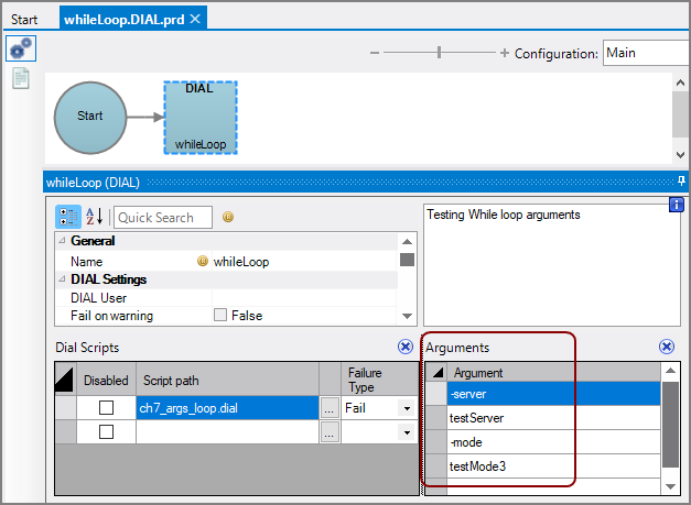 Control Statements in DIAL