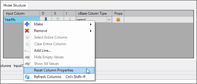 Context Menu Commands